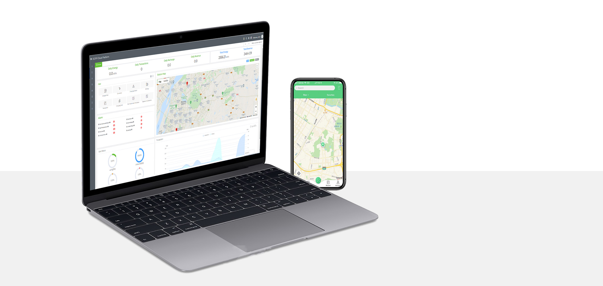 OCPP Cloud Platform,OCPP Cloud EV Charging Management System